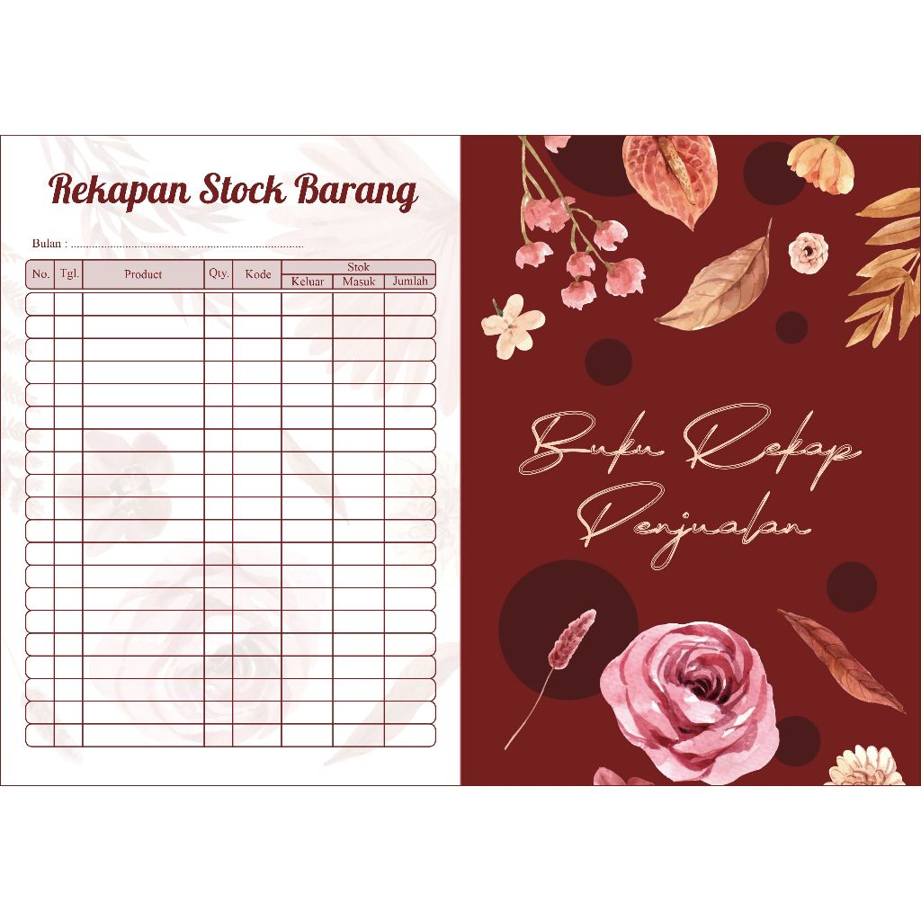 Jual BUKU REKAP PENJUALAN JILID SPIRAL | Shopee Indonesia