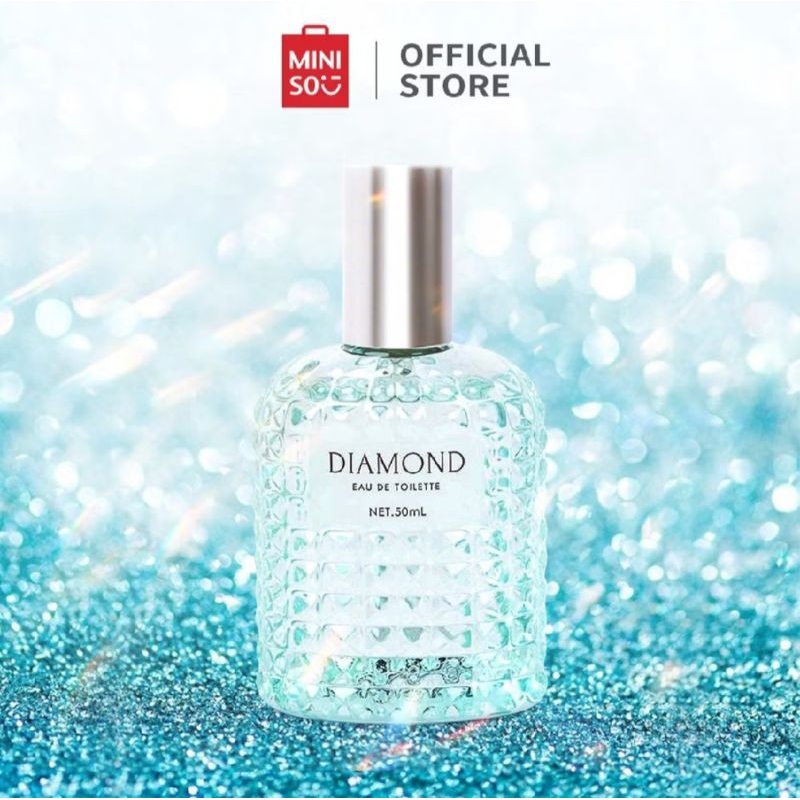 Jual Miniso Parfum Wanita Original DIAMOND EDT 50mL farfum wanita tahan ...