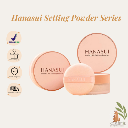 Jual HANASUI Perfect Fit Setting Powder Series Original BPOM | Shopee ...