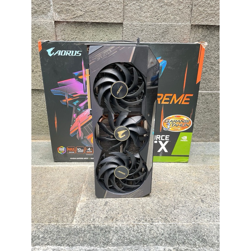 Jual VGA GIGABYTE RTX 3080 AUROS XTREME 10GB | Shopee Indonesia