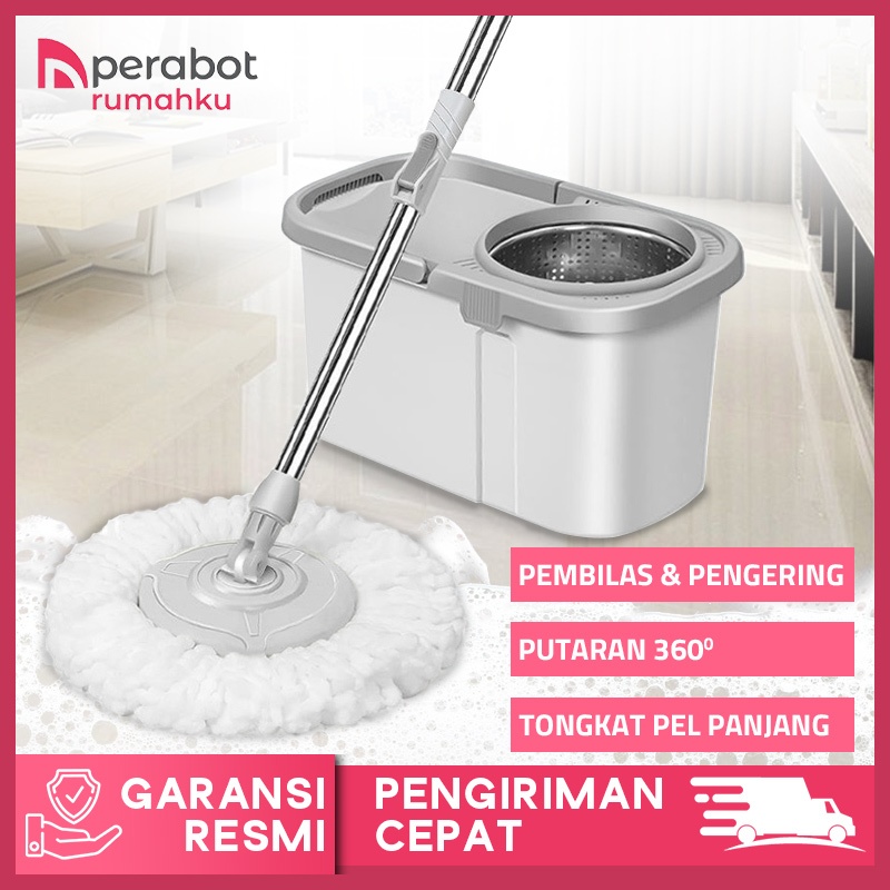 Jual Alat Pel Lantai Peras Otomatis Mop Pel Lantai - Kain Pel Lantai ...