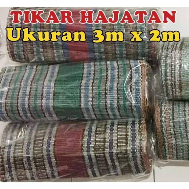 Jual Tikar Jumbo 2x3meter Tikar hajatan tikar alas duduk tikar jumbo ...