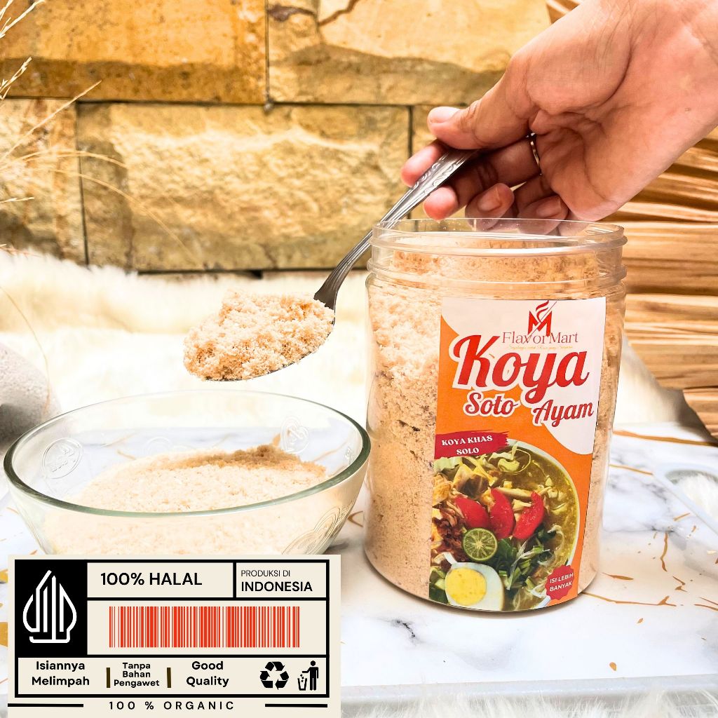 Jual RB22 Bubuk Koya Soto Ayam Khas Solo - Penyedap Rasa Sedap Soto ...