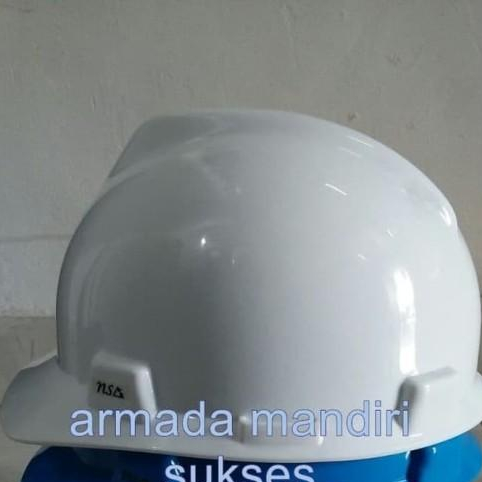 Jual Helm Safety Putih MSA + Fastrack | Shopee Indonesia