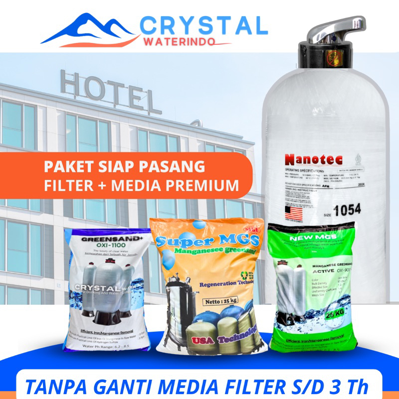 Jual Filter Air Sumur Bor - Paket Filter Air Sumur Bor Keruh Bau Tabung ...