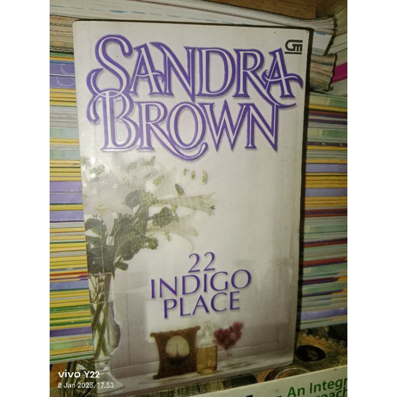 Jual SANDRA BROWN 22 INDIGO PLACE | Shopee Indonesia