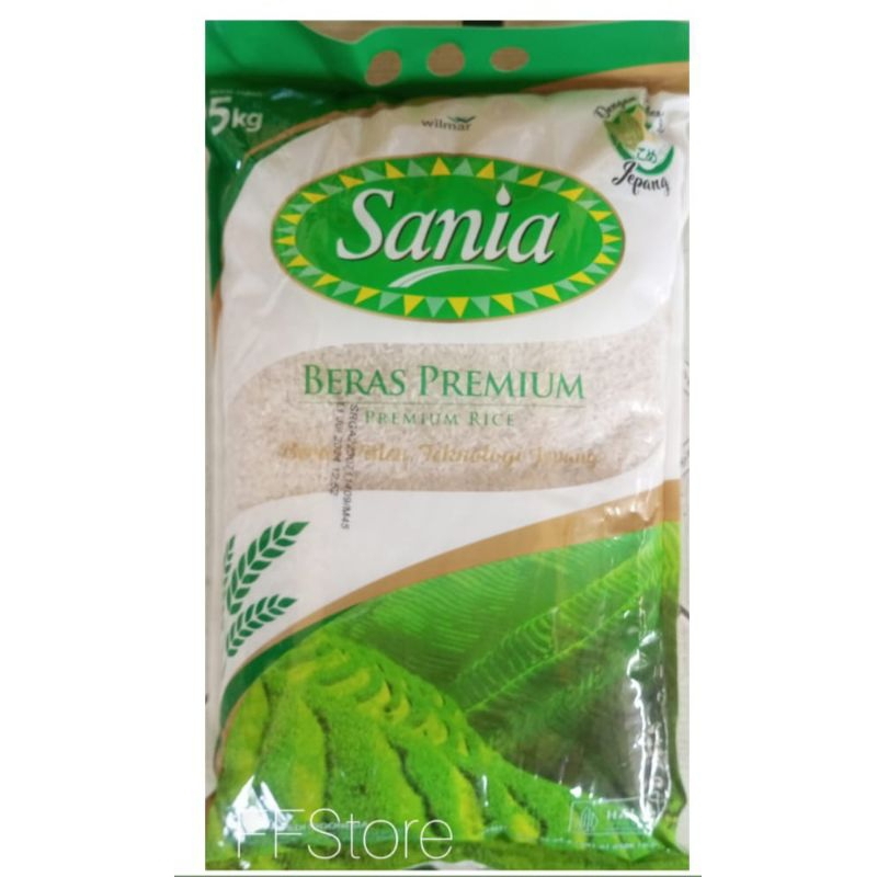 Jual SANIA Beras Premium Kemasan 5 KG | Shopee Indonesia