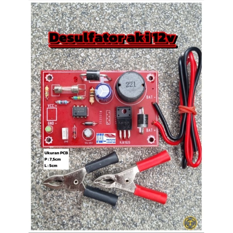 Jual Modul Desulfator aki / alat servis aki tegangan external | Shopee ...