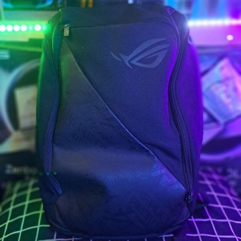 Jual tas ransel Asus ROG Gaming Original second | Shopee Indonesia