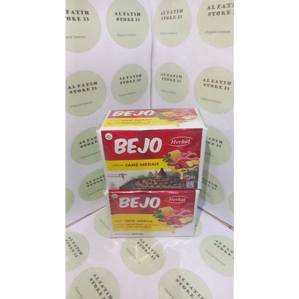 Jual Bejo Jahe Merah Sachet 1 Pack (12 Sachet) | Shopee Indonesia