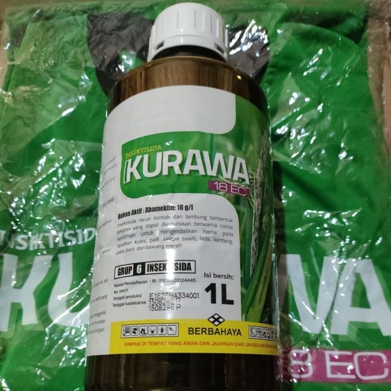 Jual Kurawa 18EC 1 liter insektisida abamectin abacel demolish bonus ...