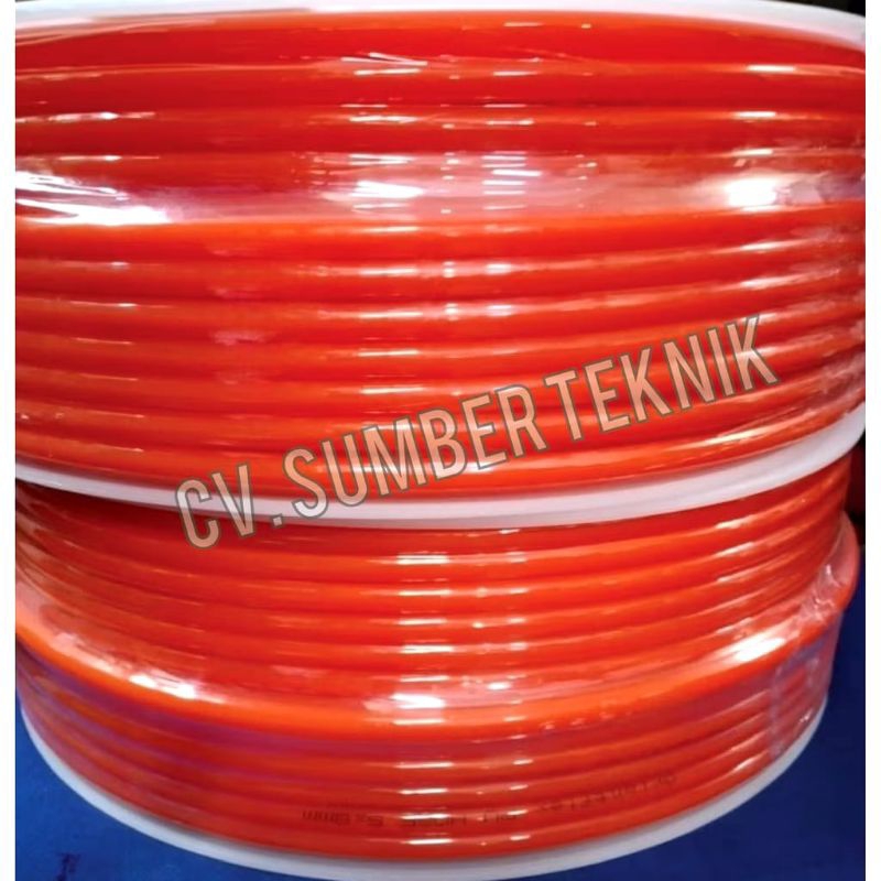 Jual SELANG PU ukuran 8x5 mm selang angin kompresor | Shopee Indonesia