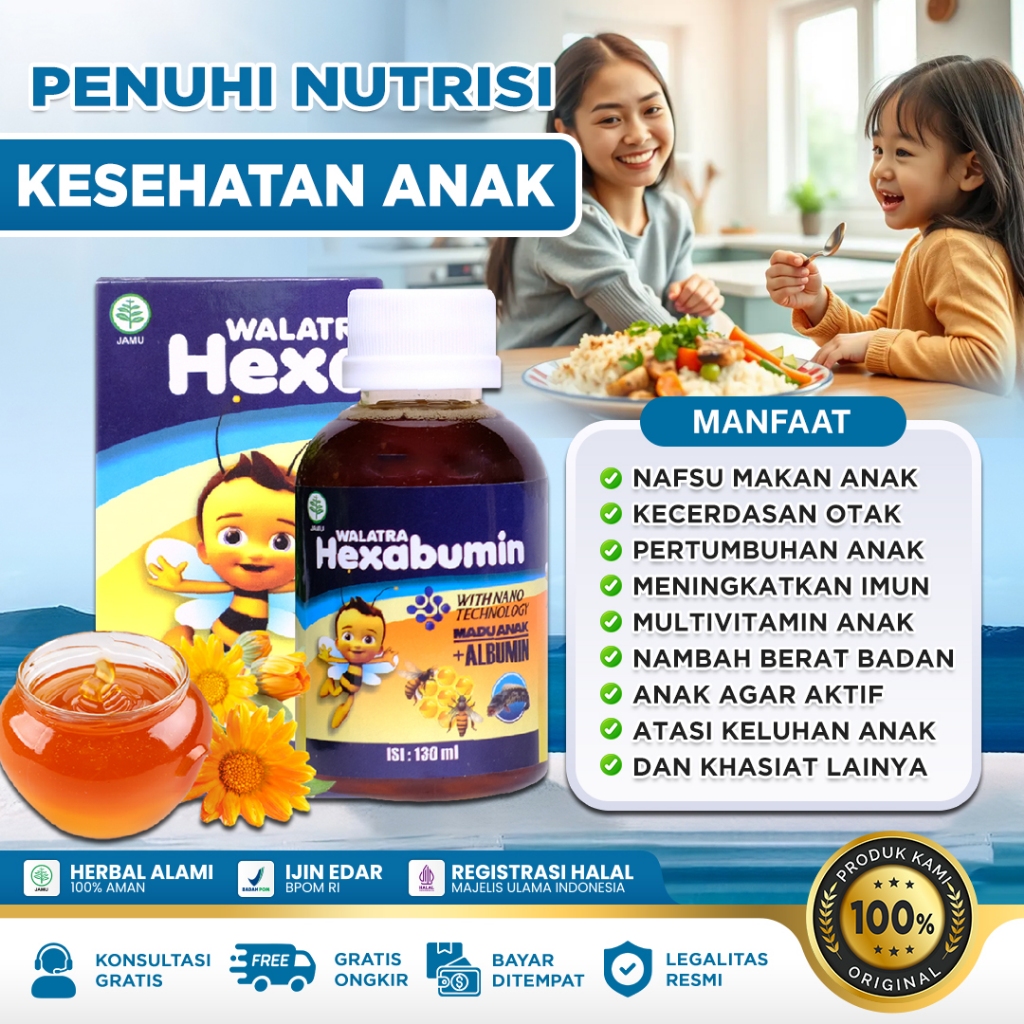 Jual Vitamin Anak Penambah Nafsu Makan dan Kecerdasan Otak Anak Untuk ...
