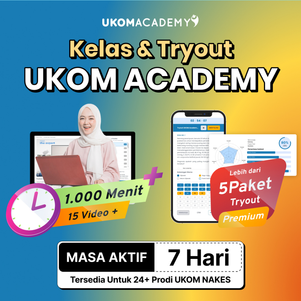 Jual UKOM Academy ( Kelas + Try out ) | Shopee Indonesia