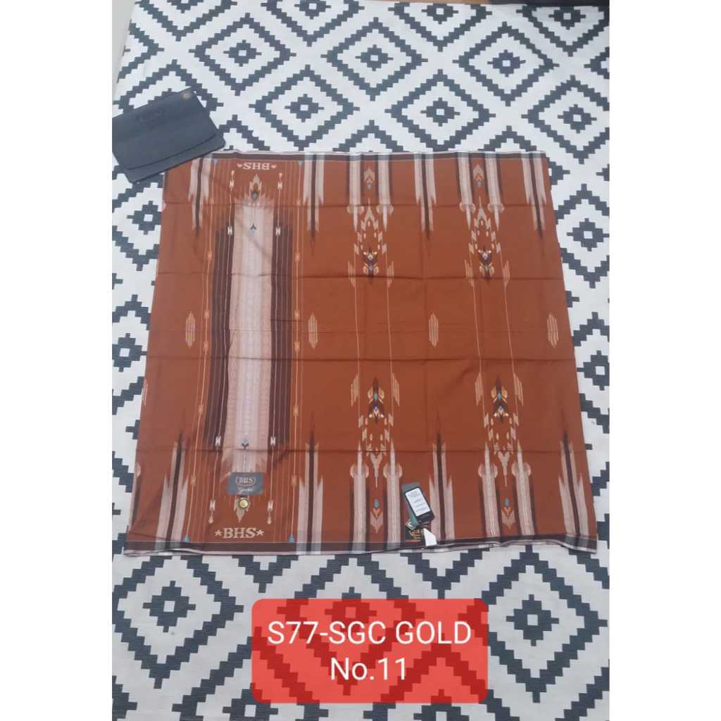 Jual SARUNG BHS SIGNATURE GOLD PREMIUM SGC | Shopee Indonesia
