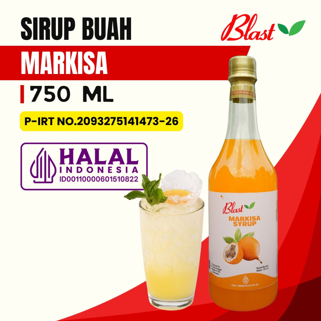 Jual Syrup MARKISA 750 ml - Syrup Minuman Rasa Markisah - Sirup Buah ...