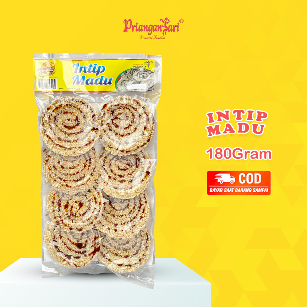 Jual Intip Madu Cemilan Renyah Manis 180 Gram | Shopee Indonesia