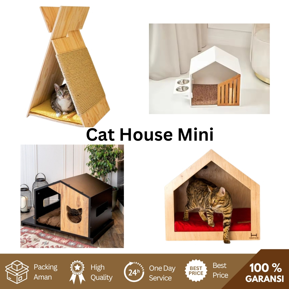 Jual Cat House Mini / Cat Scratching / Rumah Rumahan Kucing | Shopee ...