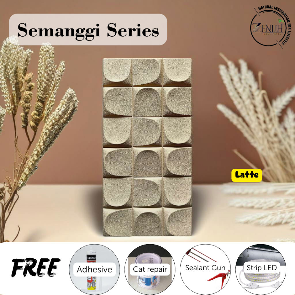Jual ZENITH - PU Wall Panel Dinding Polyurethane - Semanggi Series ...