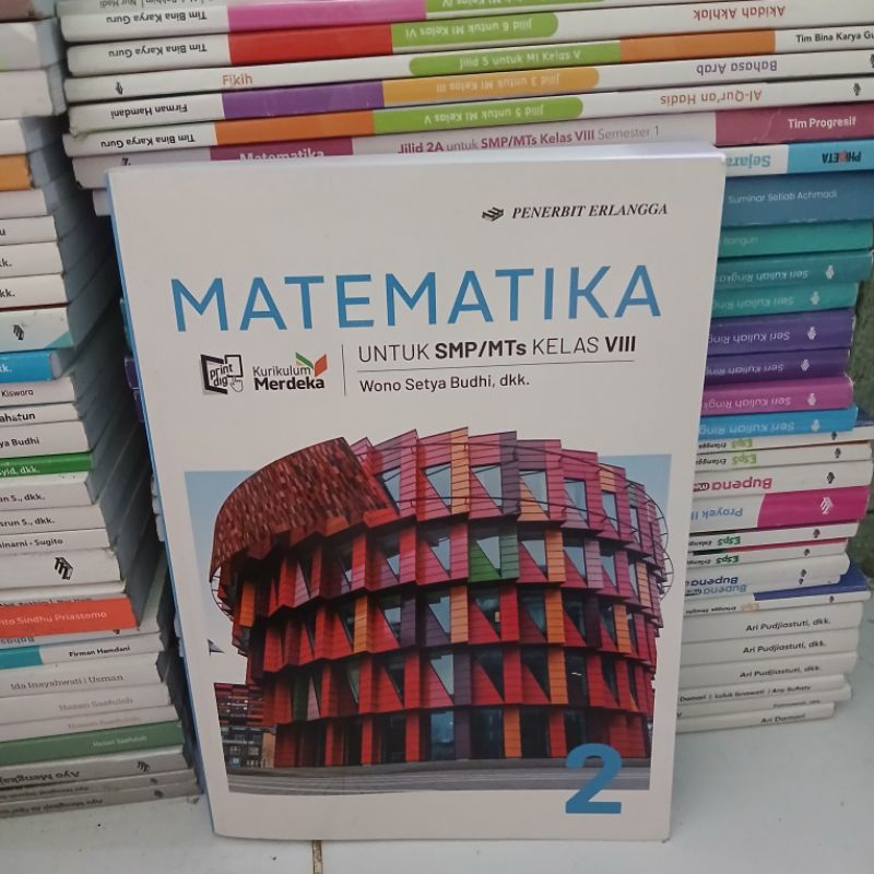 Jual Buku Penerbit Erlangga Matematika untuk SMP/MTs Kelas VIII 8 Kurikulum Merdeka | Shopee ...
