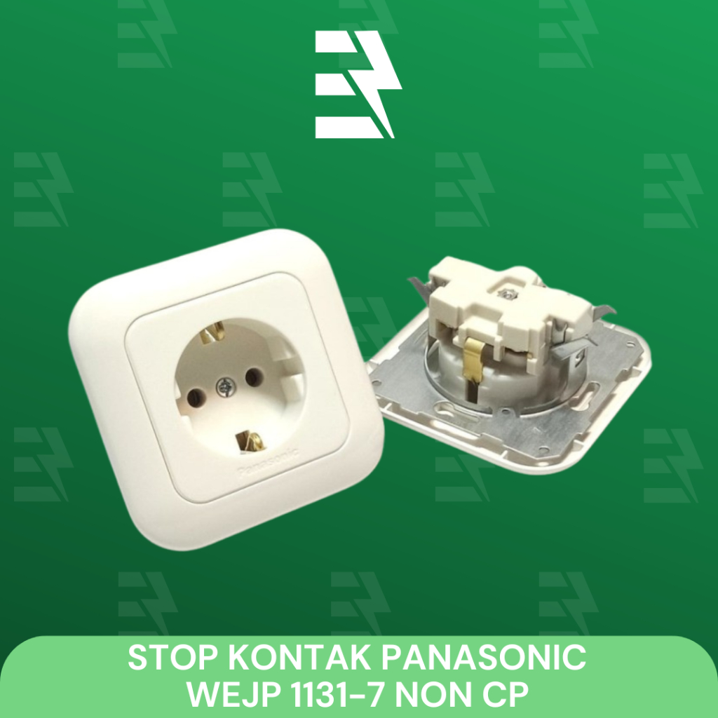 Jual STOP KONTAK IB PANASONIC NON CP WEJP 1131-7 WARNA PUTIH | Shopee ...