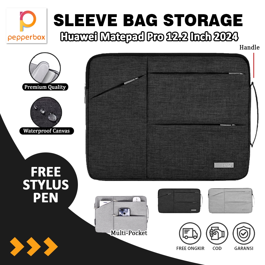 Jual Tas Jinjing Huawei Matepad Pro 12.2 Inch 2024 Sleeve Sarung Tablet ...