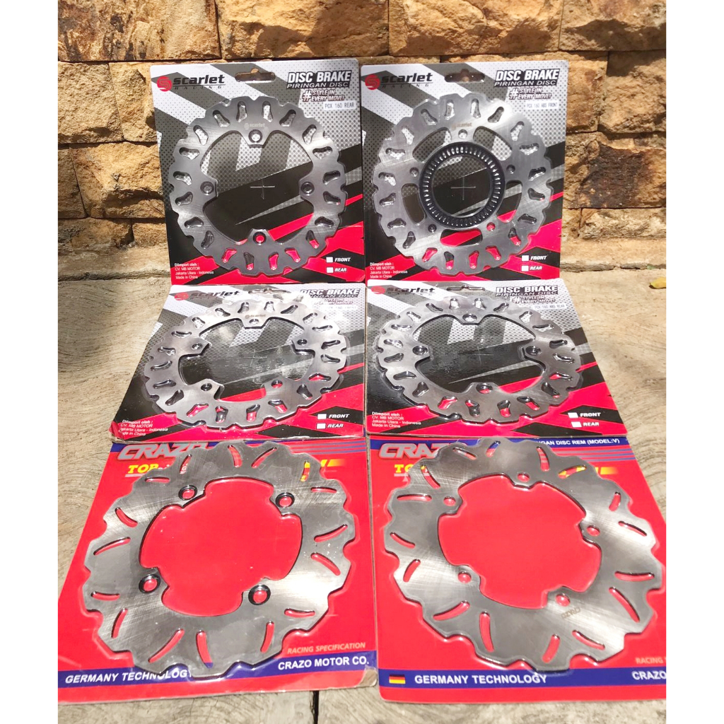 Jual Piringan set depan belakang PCX 150,PCX 160,ADV 160,ADV 150 disc ...