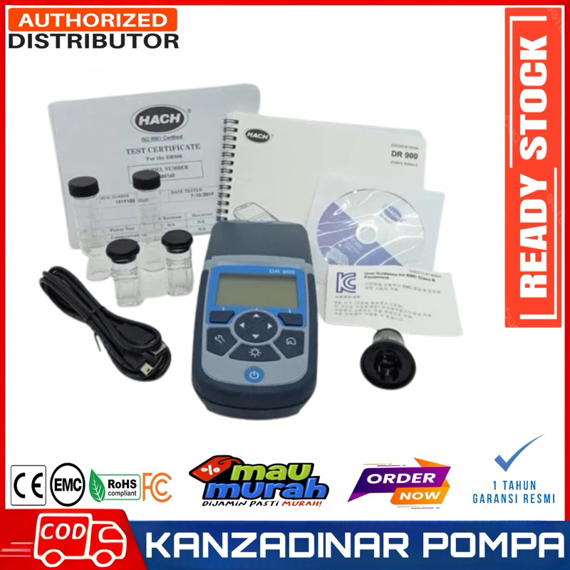 Jual HACH DR 900 Multiparameter Portable Colorimeter C/N 9385100 DR900 ...