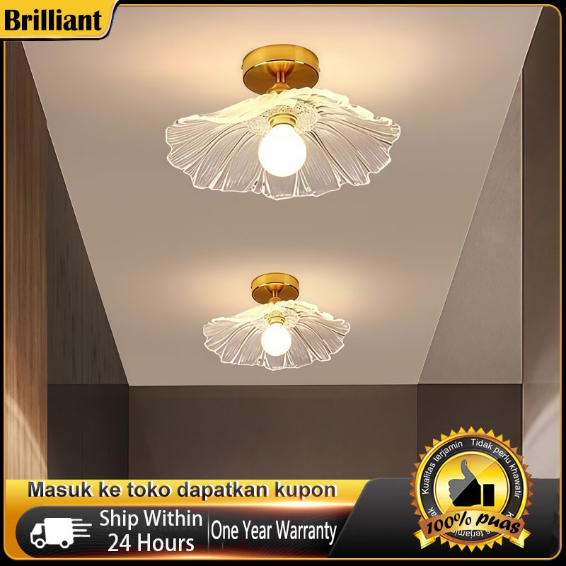 Jual Lampu Plafon Kristal Bunga lampu langit-langit Rumah Lampu Ruang ...