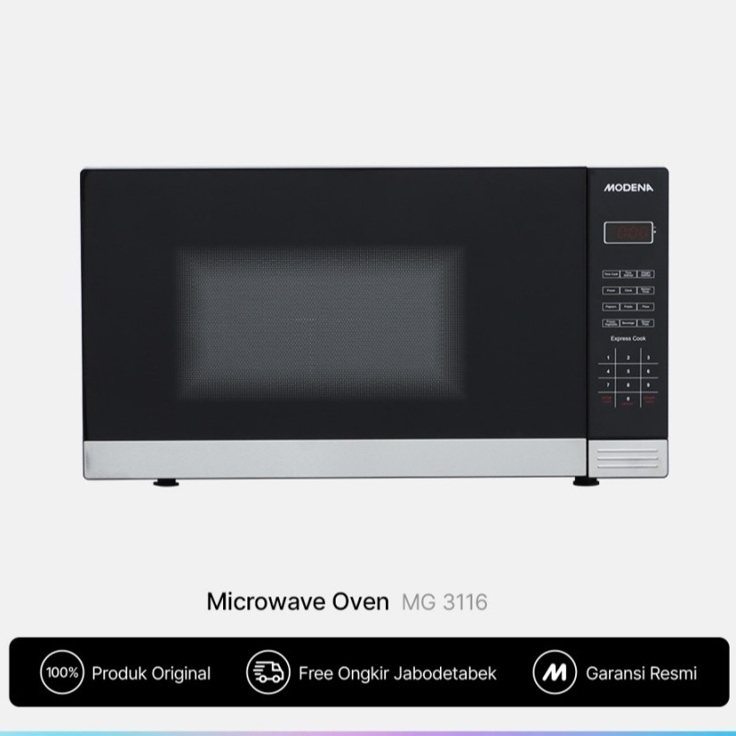 Jual MODENA Microwave Oven + Grill - MG 3116 | Shopee Indonesia