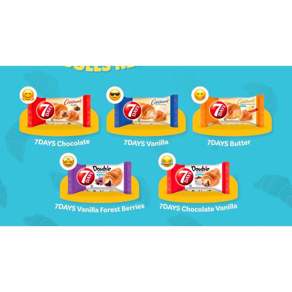 Jual 7 DAYS CROISSANT / SEVEN DAYS CROISSANT MALAYSIA ROTI CROISSANT ...