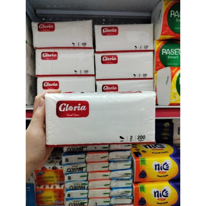 Jual Tisu Gloria 2 Ply ( 200 Sheets) | Shopee Indonesia