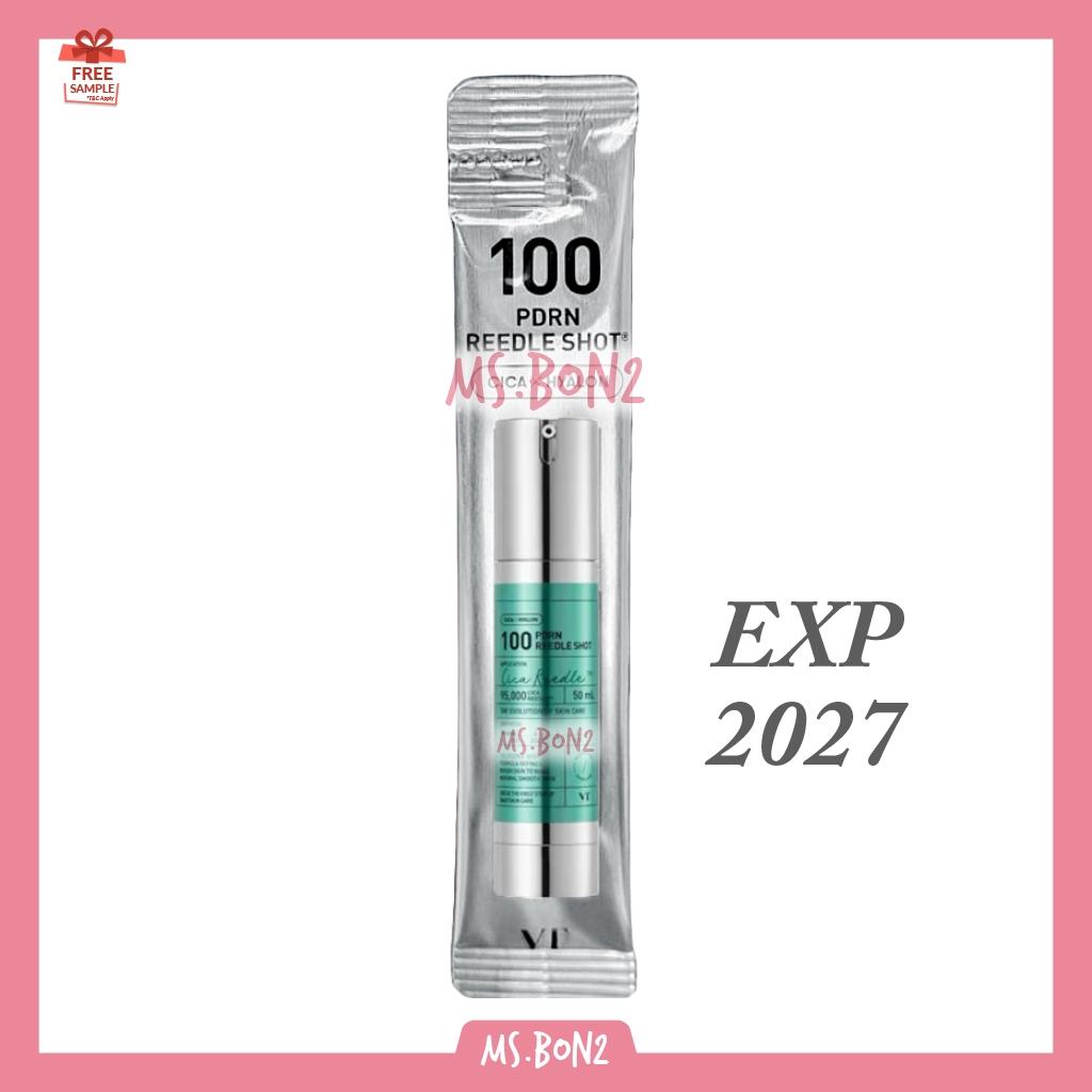 Jual VT Cosmetics PDRN REEDLE SHOT 100 Sample Sachet Travel Trial 2ml | Shopee Indonesia