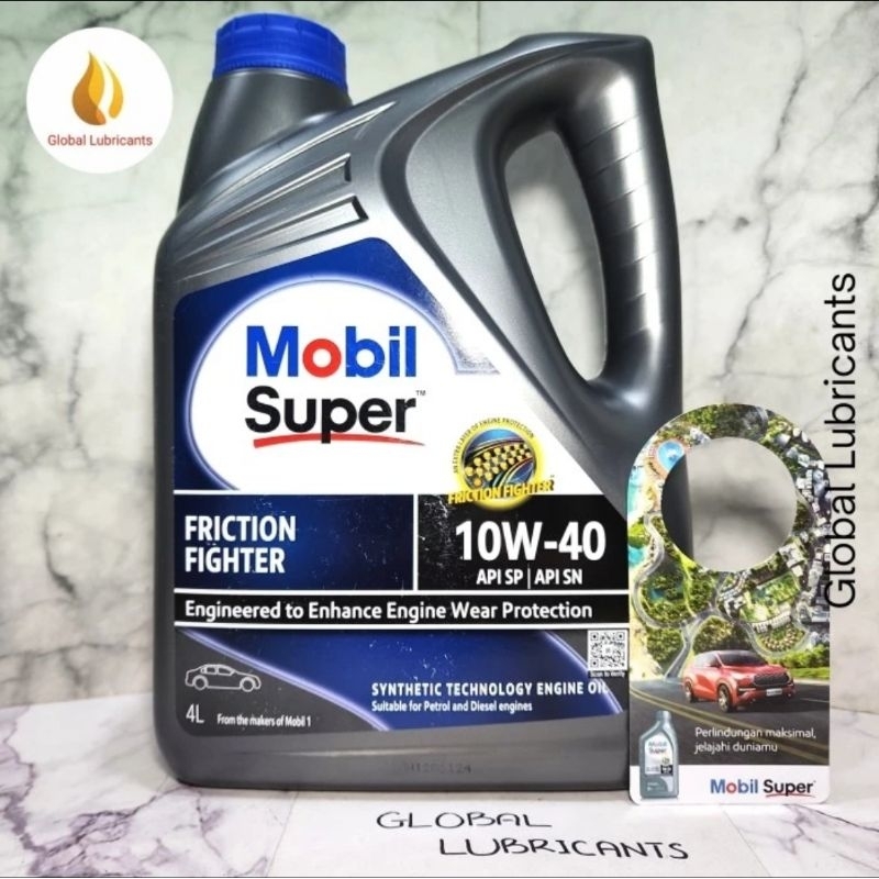 Jual Mobil Super 2000 FRICTION FIGHTER 10W-40 API SP 4 Liter (Oli Mesin ...