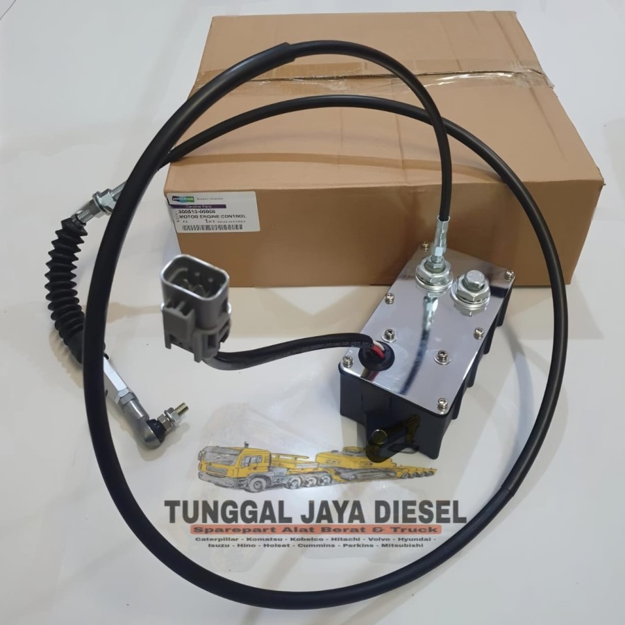 Jual MOTOR GAS ASSY DOOSAN DX225 S500-V THROTTLE GAS 300513-00008 DOSAN ...