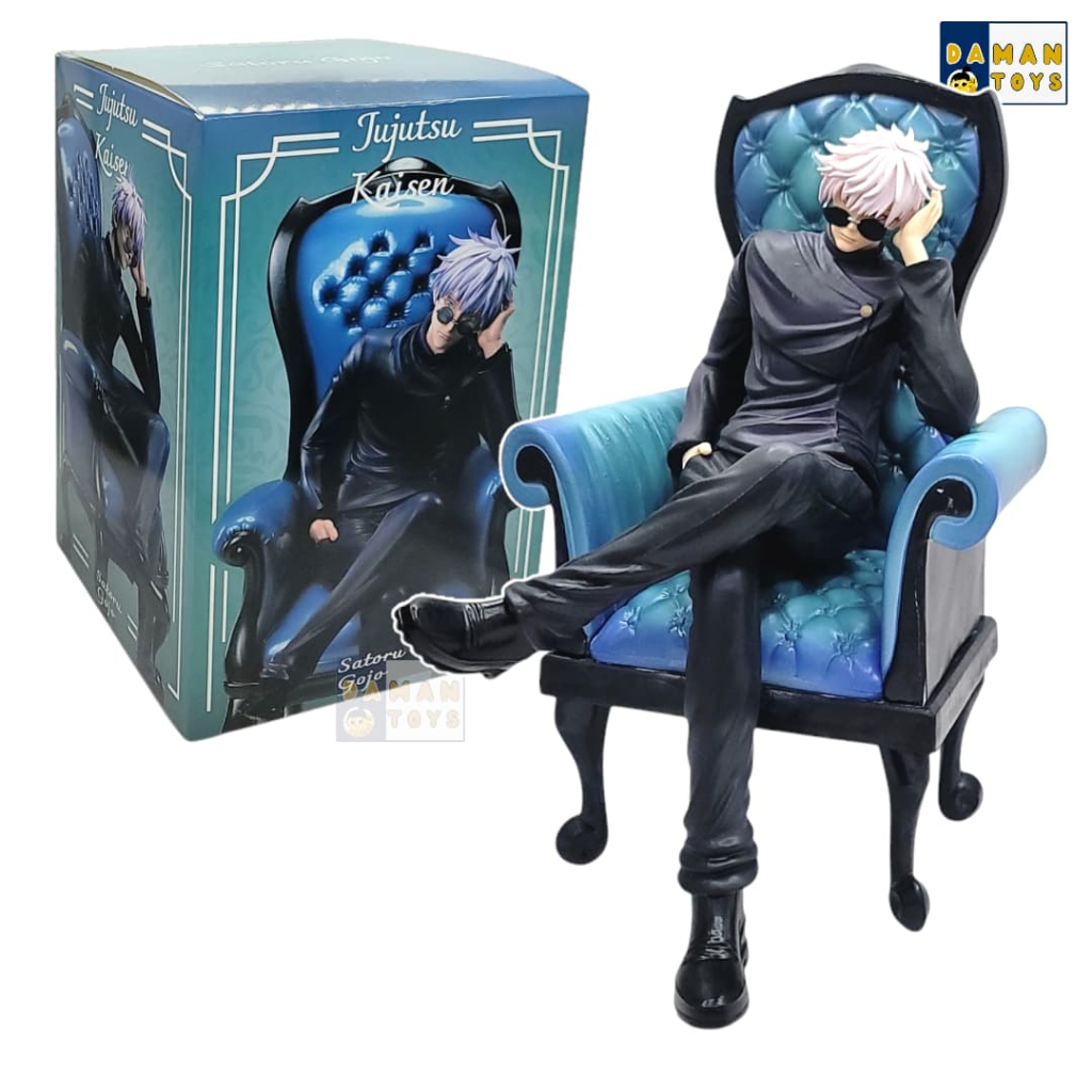 Jual Figure Jujutsu Kaisen Satoru Gojo Suguru Geto Sitting | Shopee ...