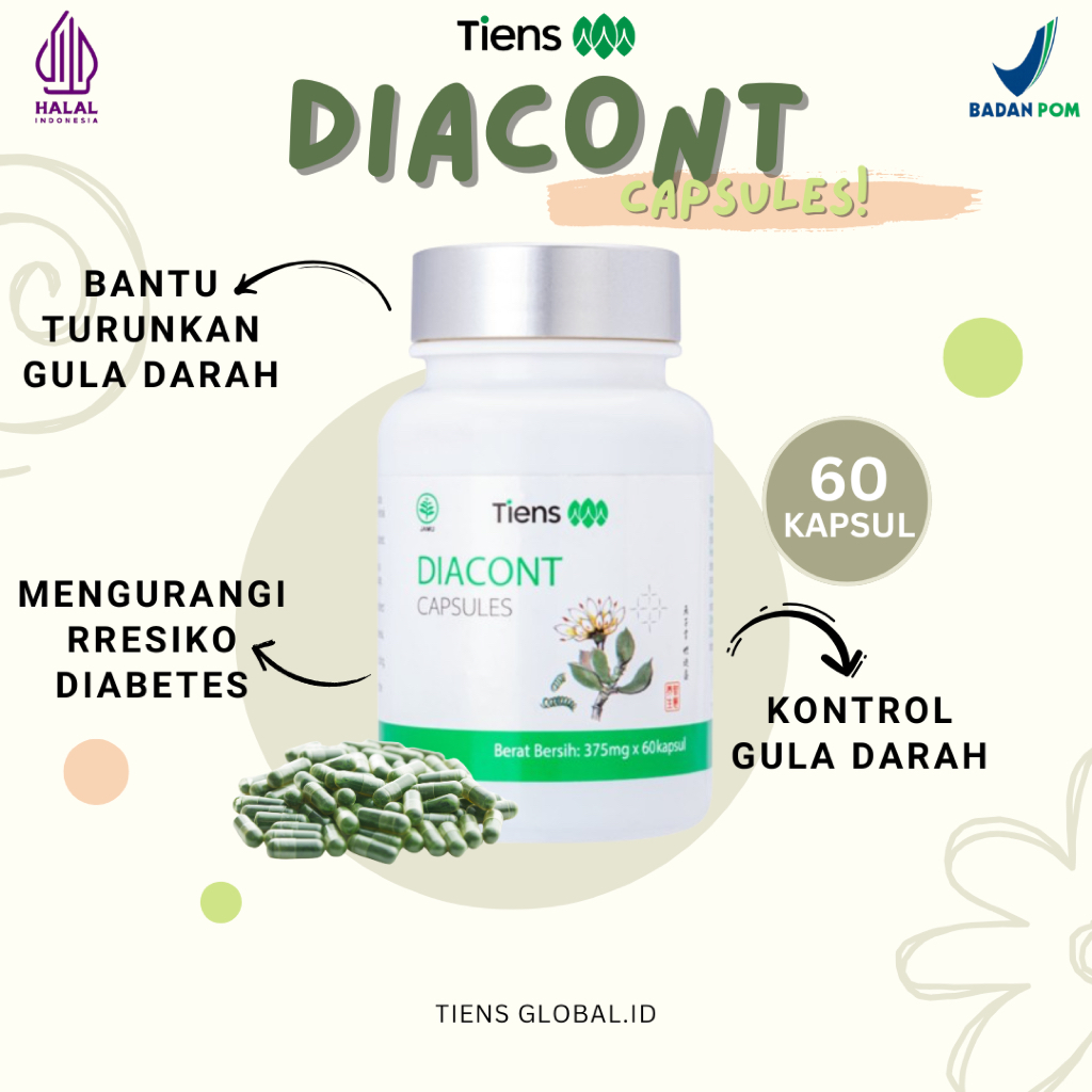 Jual KAPSUL LABU CINA MENGATASI DIABETES-GULA DARAH TINGGI DIACONT ...