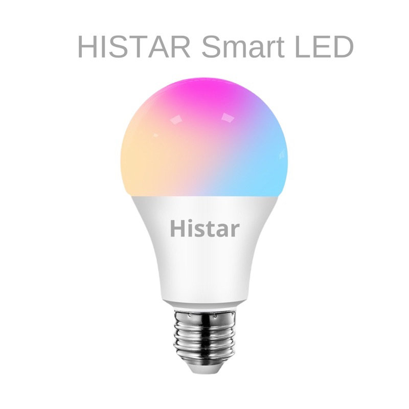 Jual Histar Smart LED Bulb RGB + CCT Bluetooth 12 Watt Lampu Bohlam ...