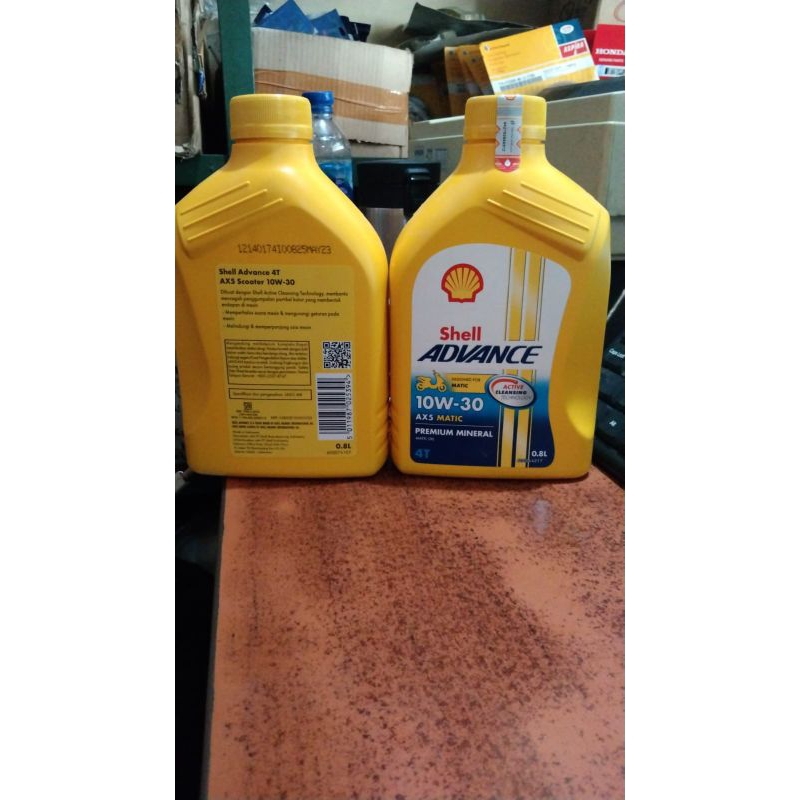 Jual oli Shell Advance AX5 Matic 10W-30 Premium Mineral Oil | Shopee Indonesia