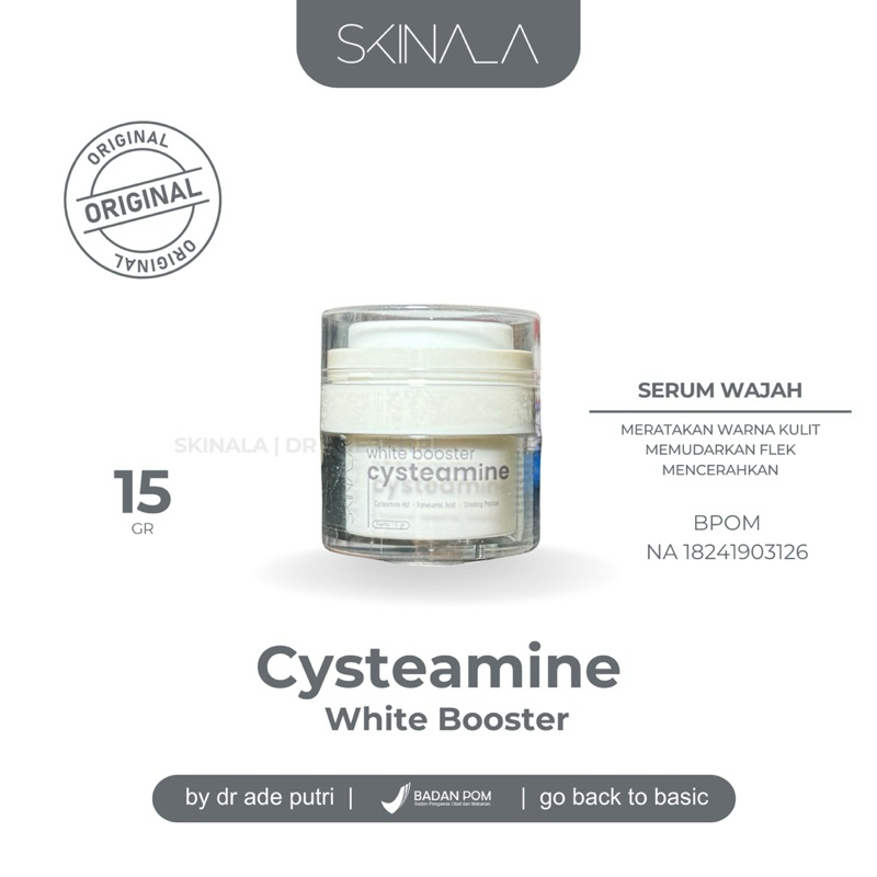 Jual [Krim Flek] White Booster Cysteamine 5% Tranexamic Acid 3% ...