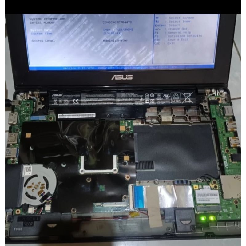 Jual motherboard asus x200 x200m x200c intel celeron 40pin | Shopee ...