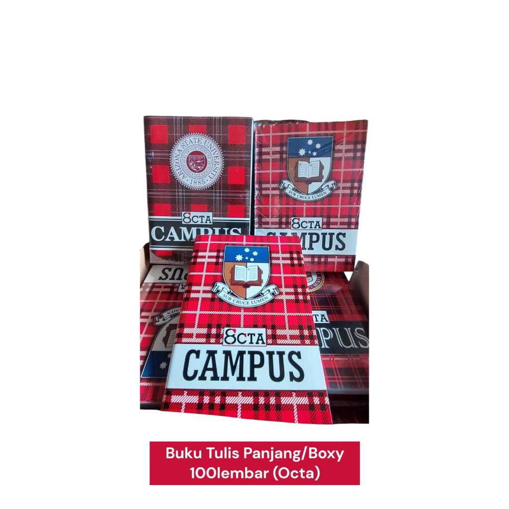 Jual 1pack=5buah Buku Tulis Panjang Buku Tulix Boxy isi 100 Lembar ...