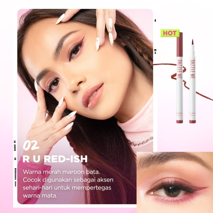 Jual PAKET BUNDLING DAZZLE ME MOUSSE LIP CREAM BLAZING HOT + DAZZLE ME ...