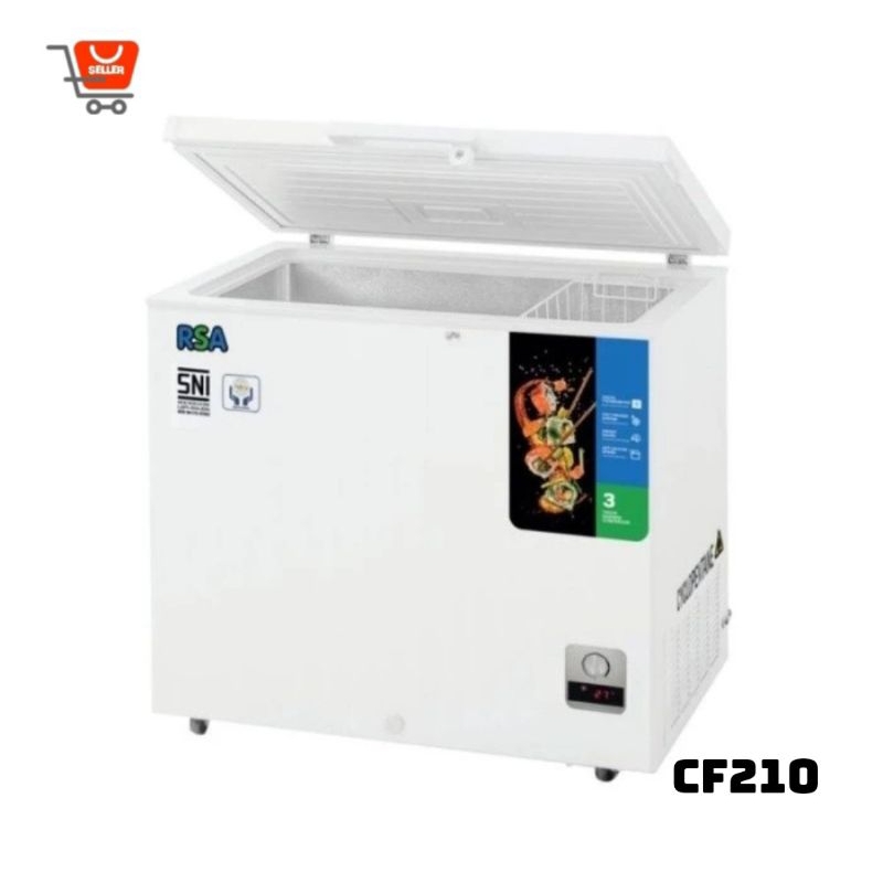 Jual Chest freezer RSA CF210 200 liter | Shopee Indonesia