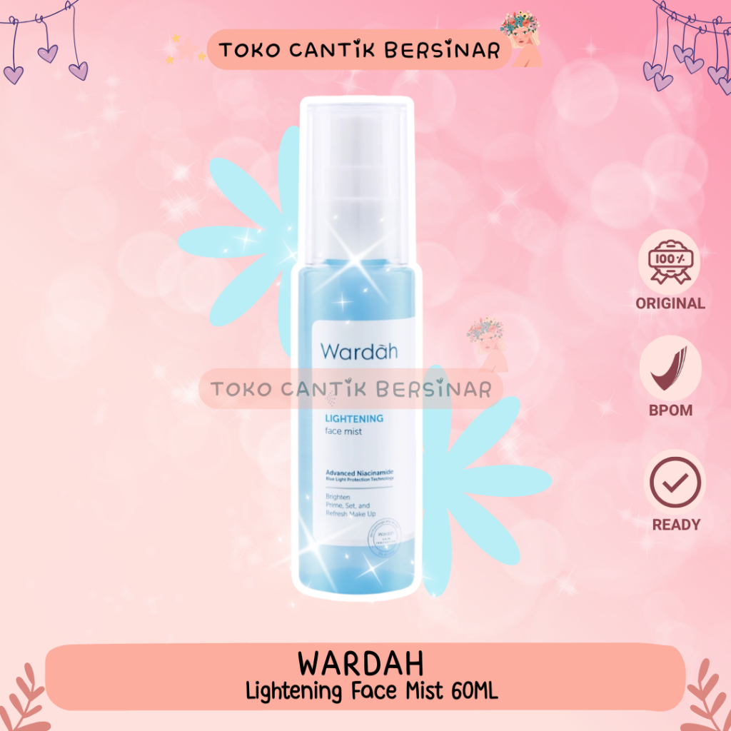 Jual Wardah Lightening Face Mist 60 ml - Face Mist 3-in-1 dengan ...