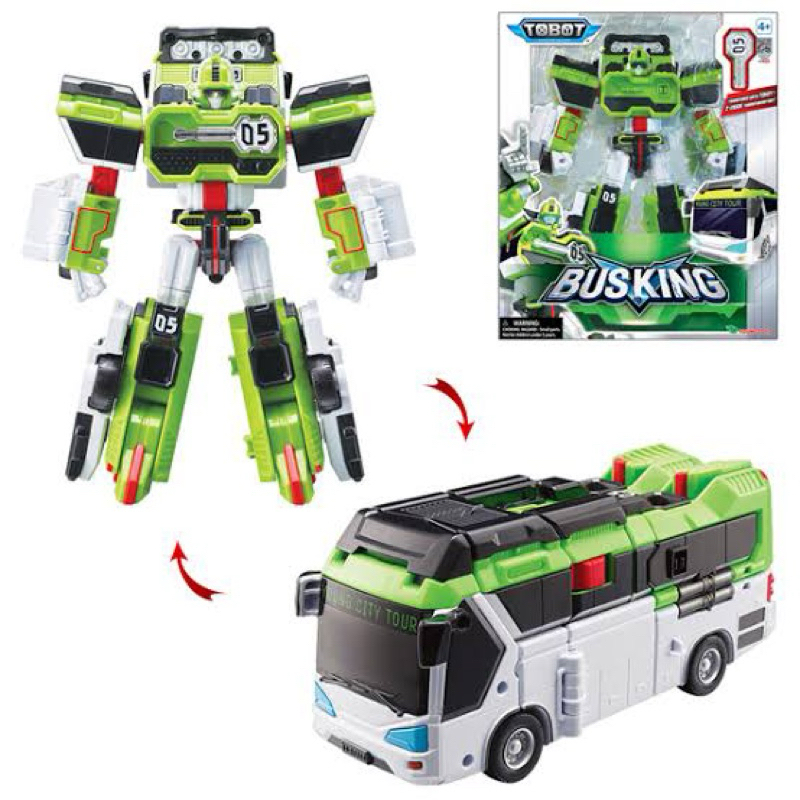 Jual TOBOT GD BUS KING TRANSFORMING ROBOT ORIGINAL | Shopee Indonesia