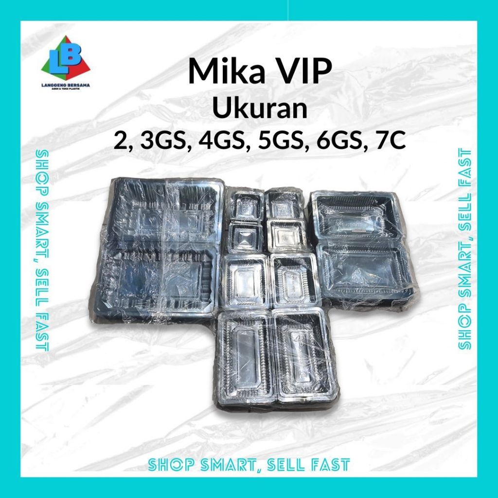 Jual MIKA VIP 2, 3 GS, 4 GS, 5 GS, 6 GS, 7C Isi 50 Pcs Warna Bening ...