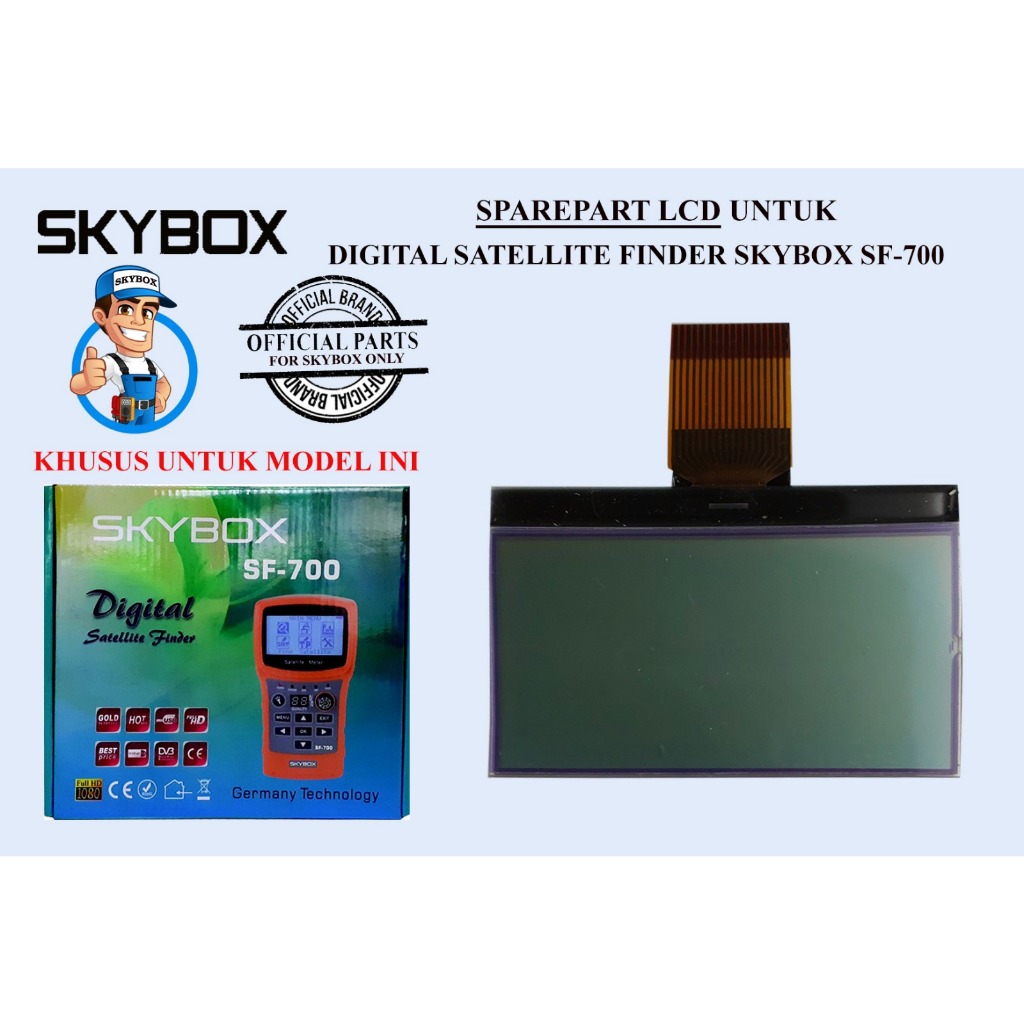 Jual LCD original untuk satfinder Skybox SF-700 | Shopee Indonesia