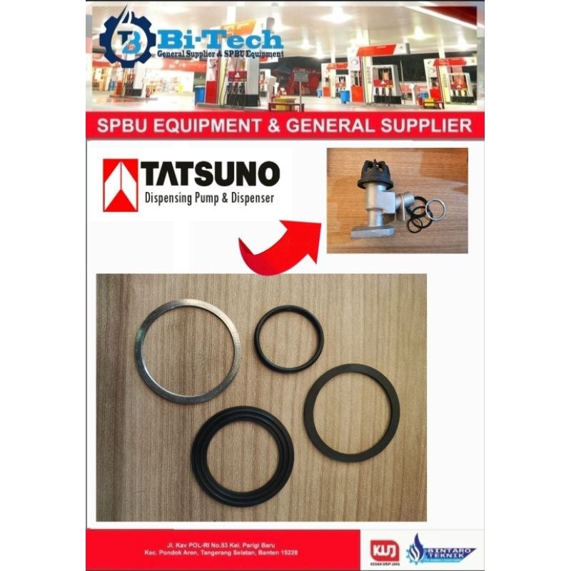 Jual Sil Sign Glass Tatsuno Karet Seal Rumah Sign Glass Oil Indikator ...