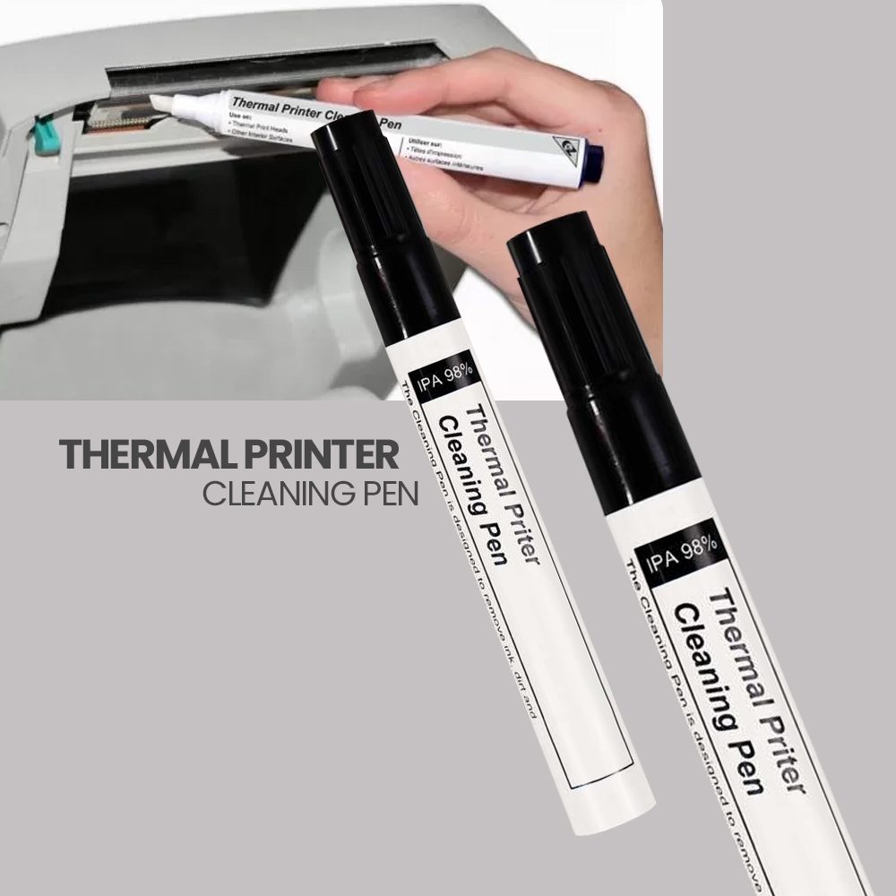 Jual Thermal Printer Cleaning Pen spidol thermal IPA 98% - White ...